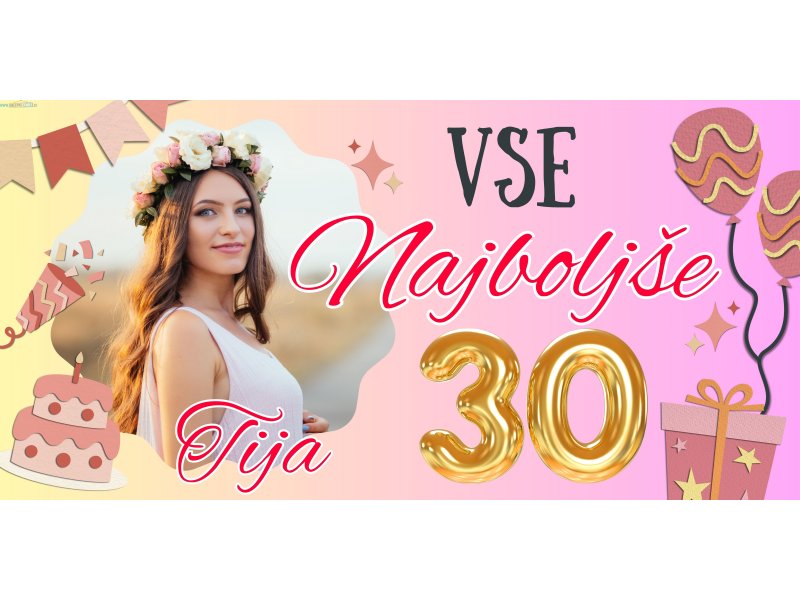 Transparent za žensko 30 let